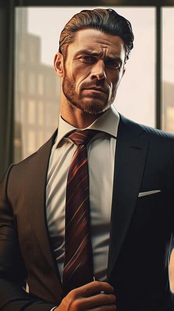 Premium Photo Dapper Demeanor Mens Appearance And Charisma Unleashed