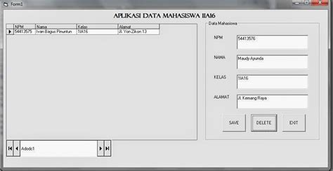 Visual Basic Database Microsoft Access