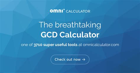 GCD Calculator