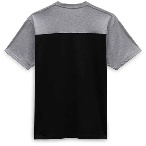 Vans Script Crew Block Ss Mens T Shirt Black