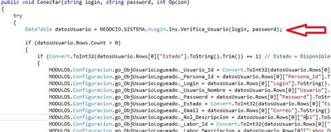 Conexión con base de datos SQL Server y C