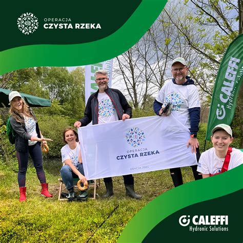 Operacja Czysta Rzeka Czyli Pierwsze Sprzątanie Rzeki Z Caleffi