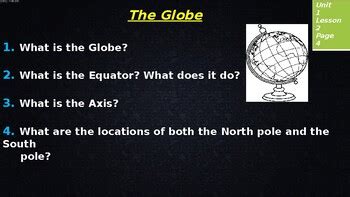 A PowerPoint Presentation About The Globe By By Avalanche TPT