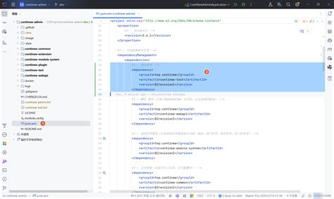 项目开发 Continew