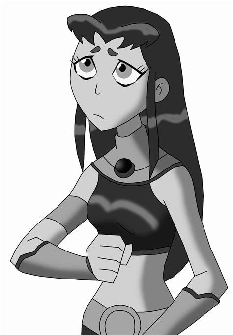 Starfire Thinking Up Something Monochromatic By Captainedwardteague On Starfire Thinking Up Something Monochromatic By Captainedwardteague On