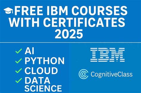 Ibm Free Courses 2025 Cognitiveclass Ai Programs Meritcareerhub