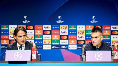 Real Sociedad Inter Pre Match Press Conference Inzaghi And Lautaro