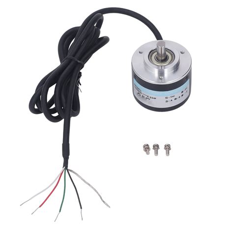 Dc5 24v 360 Pulses Revolution 2 Phase 50mm Od Rotary Encoder For Drainage Inspection