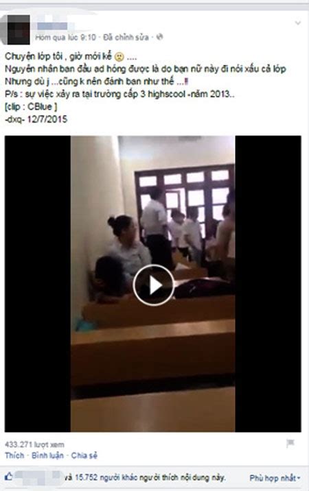 Clip nhóm nam sinh đánh hội đồng dã man 1 nữ sinh