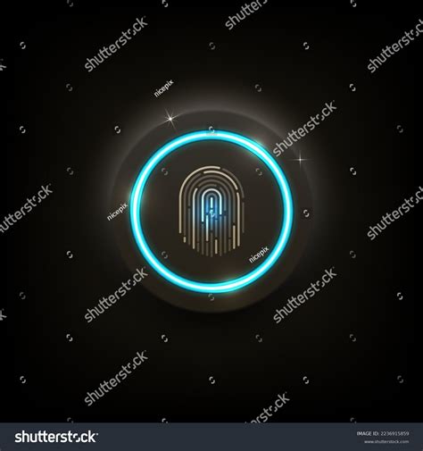 Fingerprint Scanning Security Access Biometrics Identificationpress