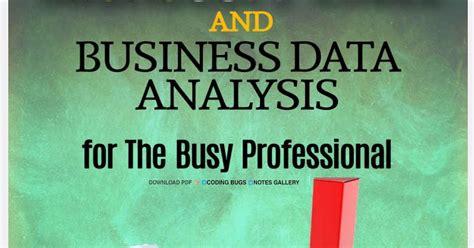 microsoft excel and business data analysis pdf kingexcel