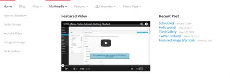 Noo Menu Wordpress Mega Menu Plugin By Nootheme Codecanyon