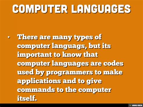 Computer Languages Pdf