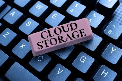 writing displaying text cloud storage business showcase computing