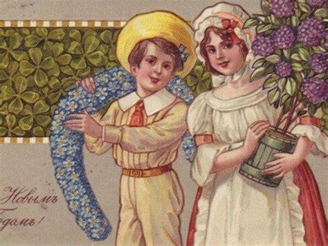 Старинные открытки 19 века 59 фото