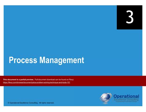 PDCA Problem Solving Technique Tools PPT