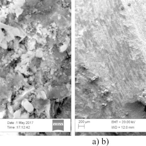 Sem Image Of A Control Concrete B Blended Concrete For 0 30 W C Download Scientific Diagram