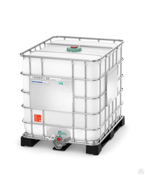 Новый еврокуб Schuetz Ecobulk MX FDA 1000 л для пищевых продуктов, на ...