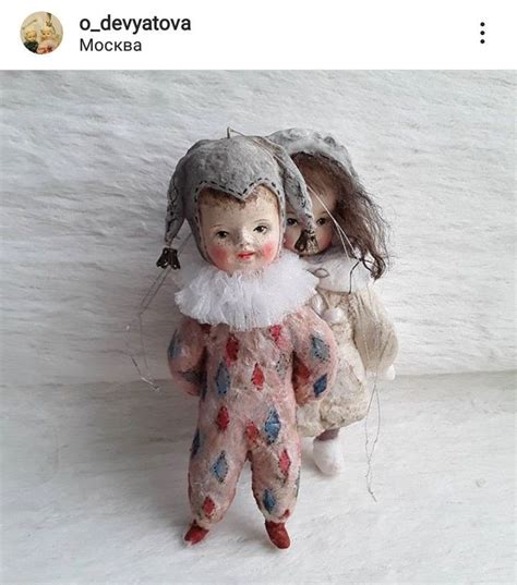 Пин от пользователя Irina на доске Новый год Винтаж игрушки Тряпичные куклы Игрушки