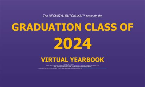 2024 Graduation Yearbook — Uechiryu Butokukai