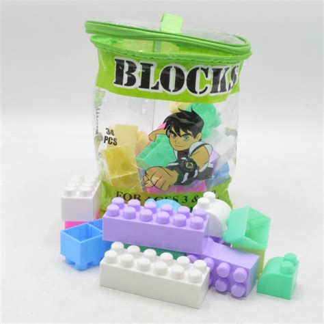 Buy Ben 10 Building Blocks 34 Pieces Online In Pakistan — Khanaanpk