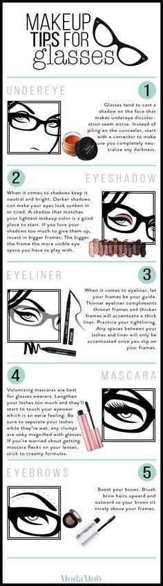 Make Up Tips For Glasses Makeup Tips Glasses Glasses Makeup Skin Makeup