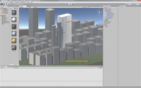 Problems With Standard Shader Fade Rendering Mode Unity Engine