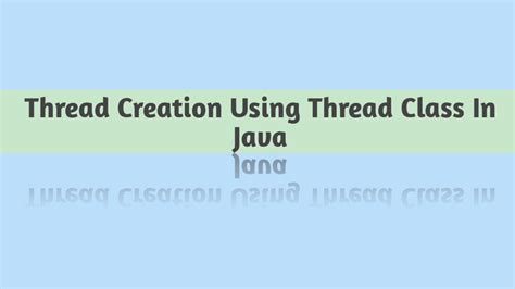Thread Class In Java Javatpoint At Sue Alexander Blog