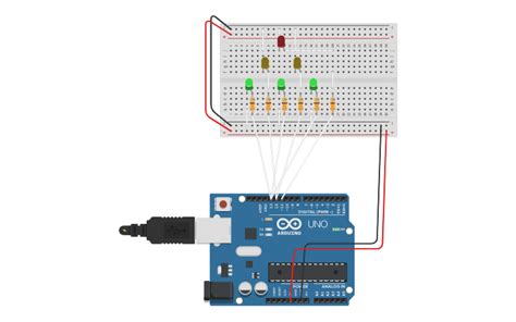 Circuit Design Led Tinkercad