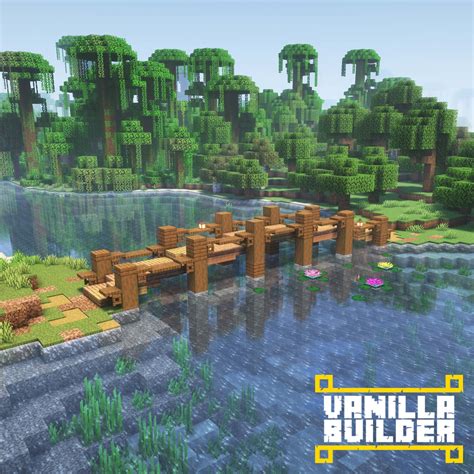 Large Diagonal Bridge Minecraft