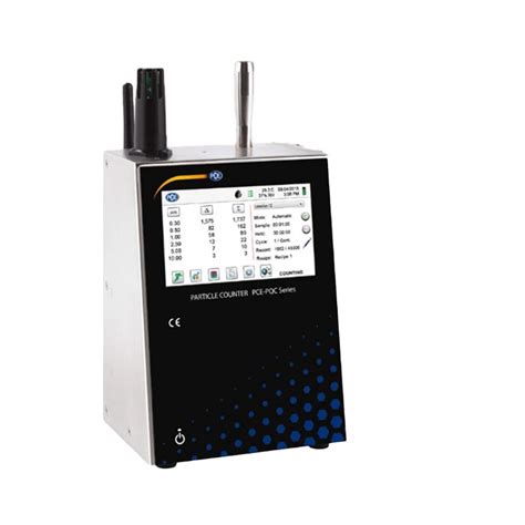 Particle Counter Pce Pqc 20eu Incl Calibration Certificate Nax