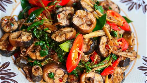 ผัดเผ็ดปลาไหล เมนูอาหารป่าแซบๆมาแล้วจ้า Youtube