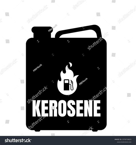 Kerosene Isolated Image Design Can Kerosene Stock Illustration 2376718021 Shutterstock