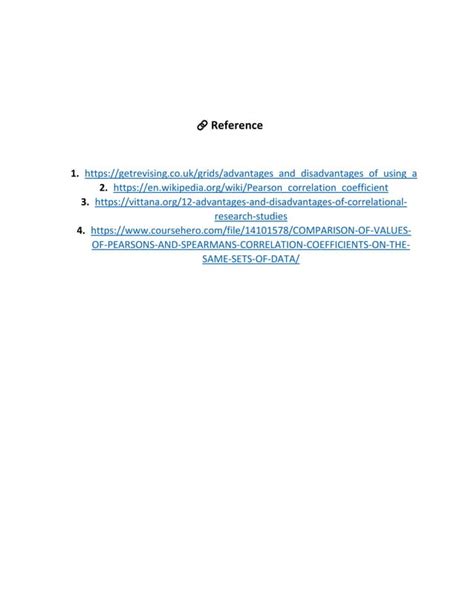 Pearson Correlation Coefficient And Steps Pdf