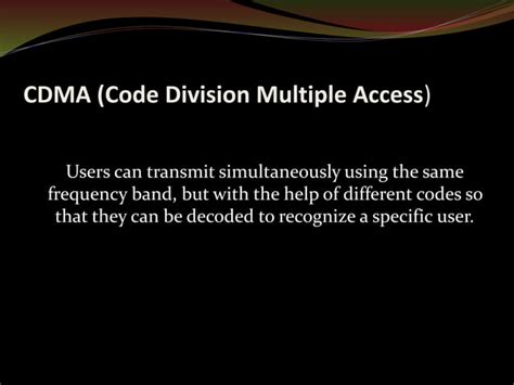 multiple access technique pptx