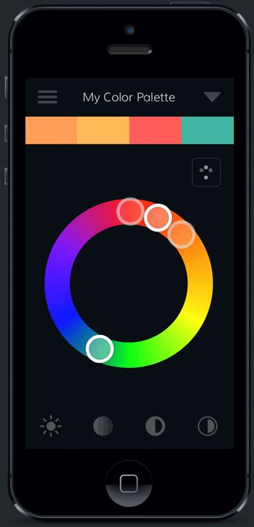 Color Scheme Designer App Concept Behance