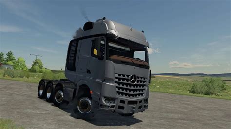 Ls 22 Mercedes Benz Arocs Slt V1 0 0 0 Farming Simulator 2025 Mod Ls