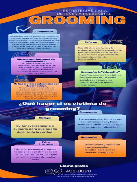 Estrategias Para Detener Y Prevenir El Grooming Pdf Ciberespacio