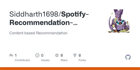 GitHub Siddharth Spotify Recommendation System Using Pyspark And Kafka Content Based