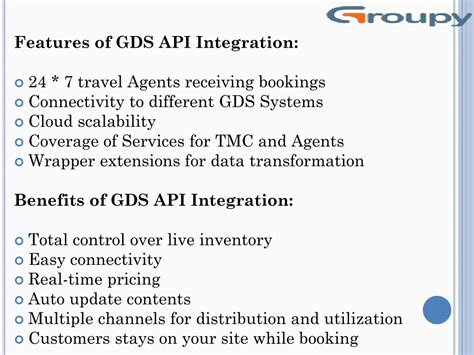 Ppt Gds Api Integration Powerpoint Presentation Free Download Id11516905