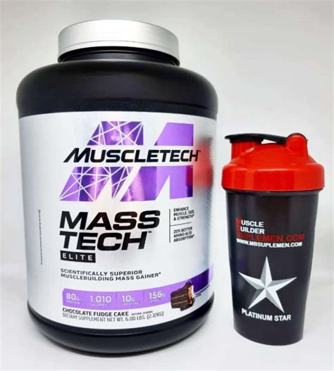 Promo Masstech Muscletech 6 Lbs Mass Tech Muscle Gain Gainer Lean Bulk