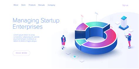 등분성 벡터 그림에서 비즈니스 분석 회사 마케팅 솔루션 또는 재무 성과를 위한 데이터 분석 예산 회계 또는 통계 개념 웹 금지