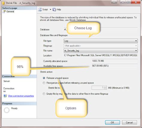 Cách giảm dung lượng file transaction log trong SQL Server Phương Nguyễn