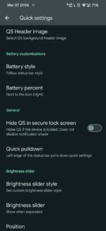 Question Disable Quick Settings On Lock Screen XDA Forums