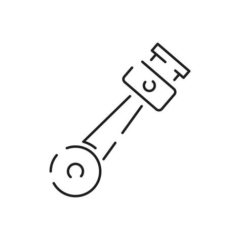 자동차 서비스 선 아이콘 자동 수리 상점 벡터 트럭 예비 부품 디자인 세트 흰색 배경에 기본 자동차 기호 차량 수리 차고 및