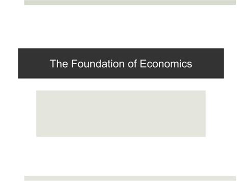 Econ Intro Pp Part 2ppt Introduction To Economics Ppt