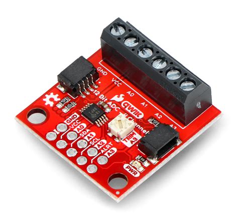 SparkFun Qwiic Bit ADC ADS Bit Channel ADC I C SparkFun DEV Botland