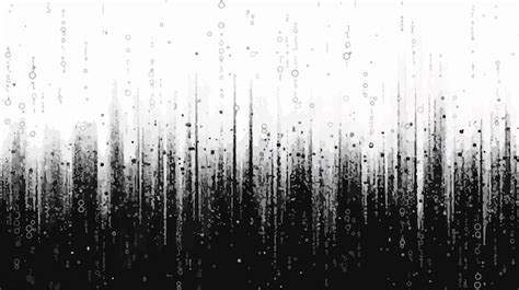 Matrix Style Binary Background Illustration Premium AI Generated Vector