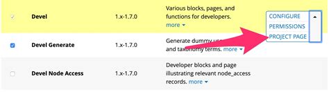 Request To Add A Link To Project Pages For Modules On Functionality Page Issue