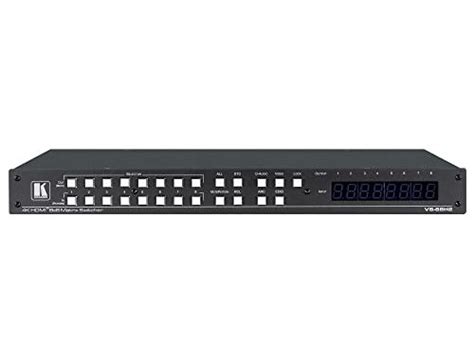 KRAMER VS H X K HDR HDCP MATRIX SWITCHER WITH DIGITAL AUDIO ROUTING